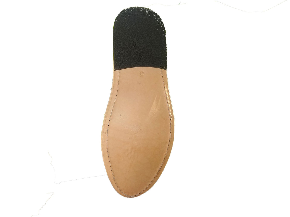 Rayadillo Negro Suela Vaqueta – Romero Huaraches
